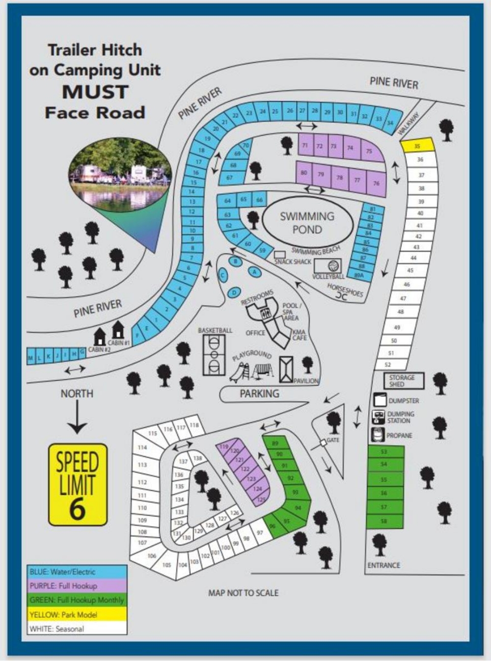 Rates and Sites - River Ridge Family Campground